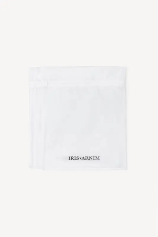 Iris Von Arnim Laundry Bag Set - White