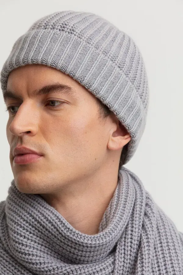 Iris Von Arnim Cashmere Hat - Chrome Sw