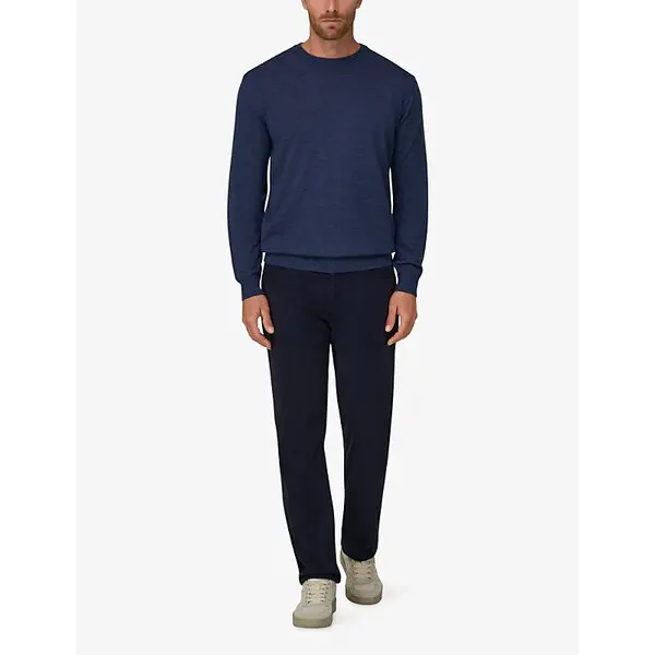 Boggi Milano Crew-neck Knitted Jumper