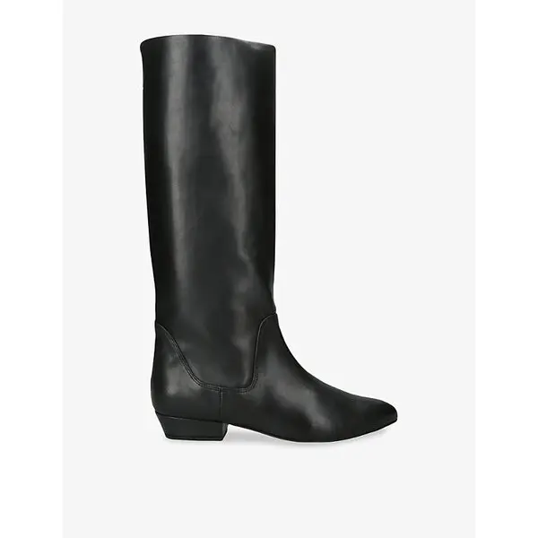 ANONYMOUS COPENHAGEN Valle Leather Knee-high Boots - Black