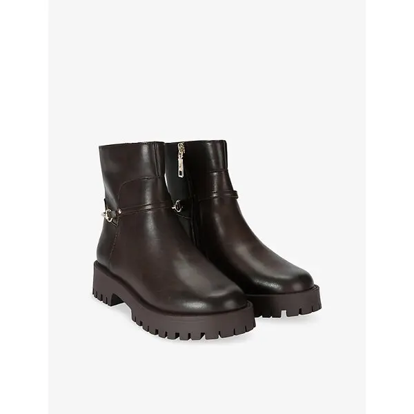 Steve Madden Last Call Leather Ankle Boots