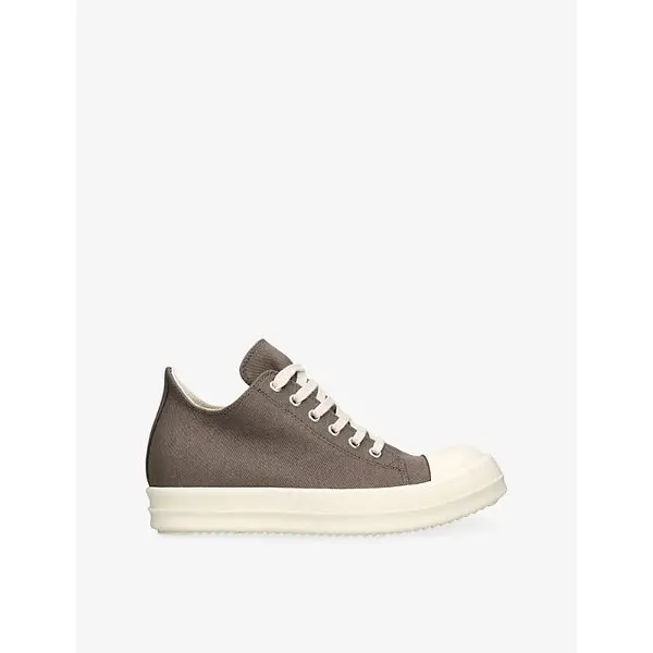 Rick Owens Low Canvas Trainers