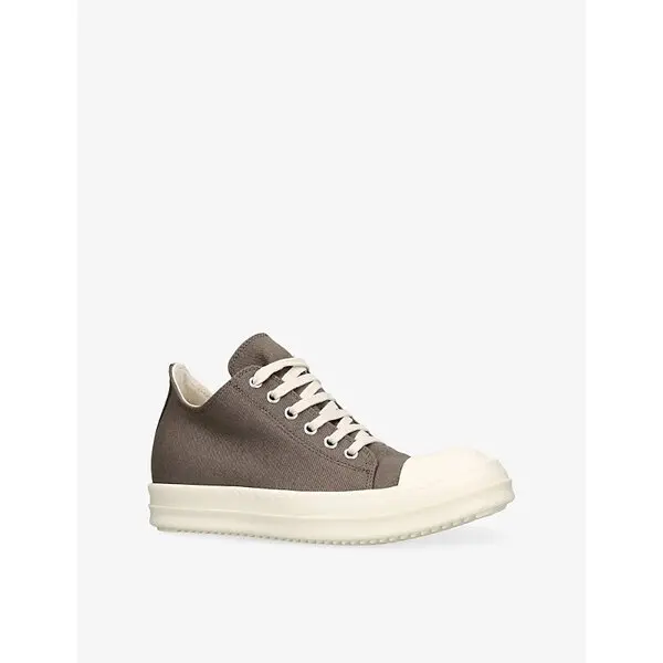 Rick Owens Low Canvas Trainers