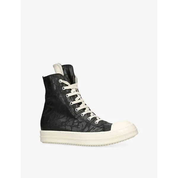 Rick Owens Hi Leather Trainers