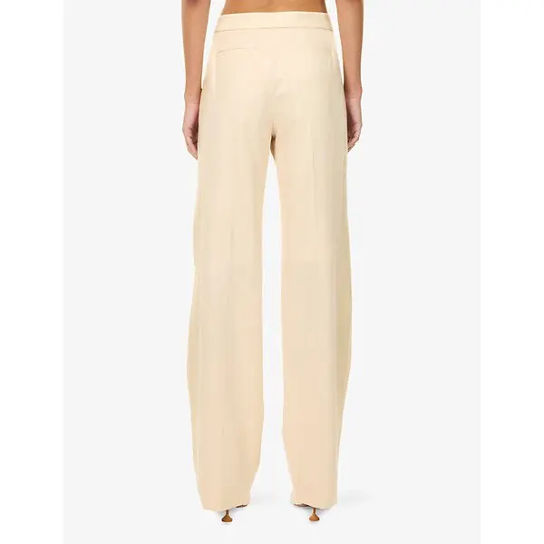Zimmermann Valiant Straight-leg Wool Trousers