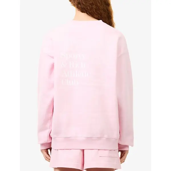 Sporty & Rich Fitness 94 Crewneck Jersey Jumper - Laffy