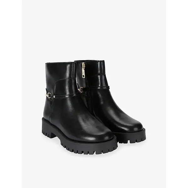 Steve Madden Last Call Leather Ankle Boots