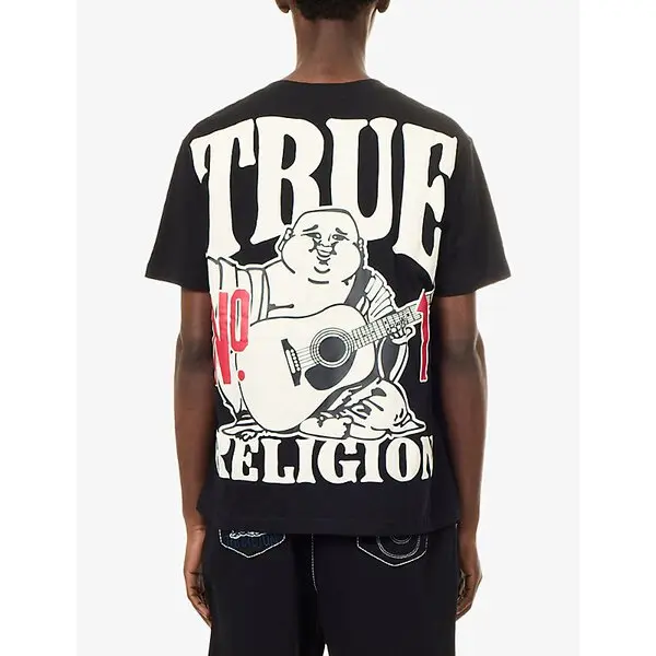 True Religion No1 Brand-print Cotton T-shirt