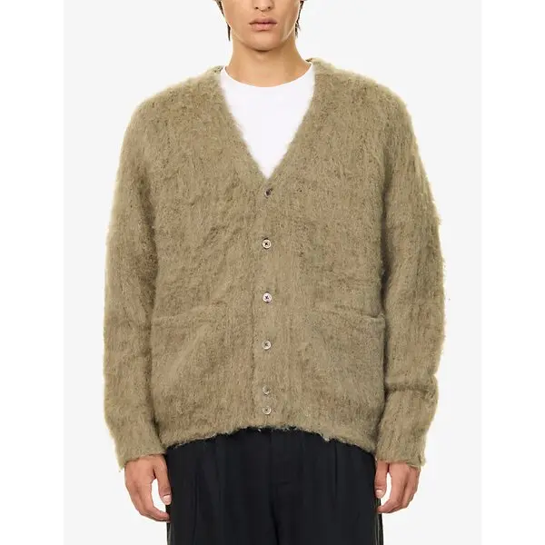 Obey Patron Brushed Woven Cardigan