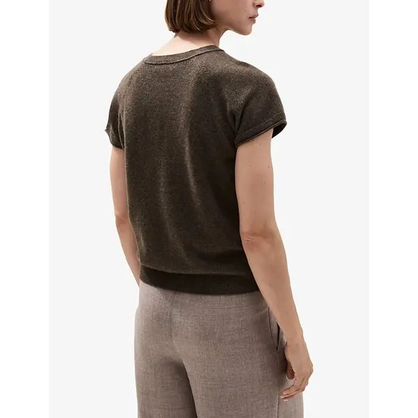 THE WHITE COMPANY Relaxed-fit Cashmere T-shirt