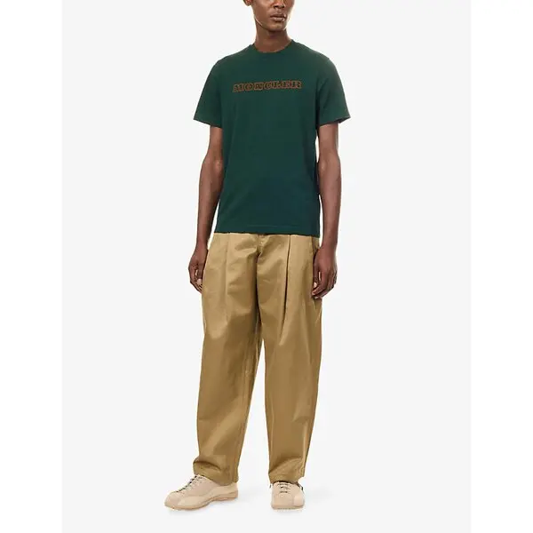 Moncler Brand-embroidered Cotton T-shirt