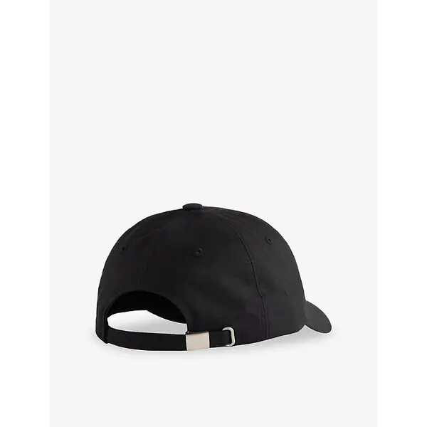 THE FRANKIE SHOP Frankie Brand-embroidered Cotton Baseball Cap - Black