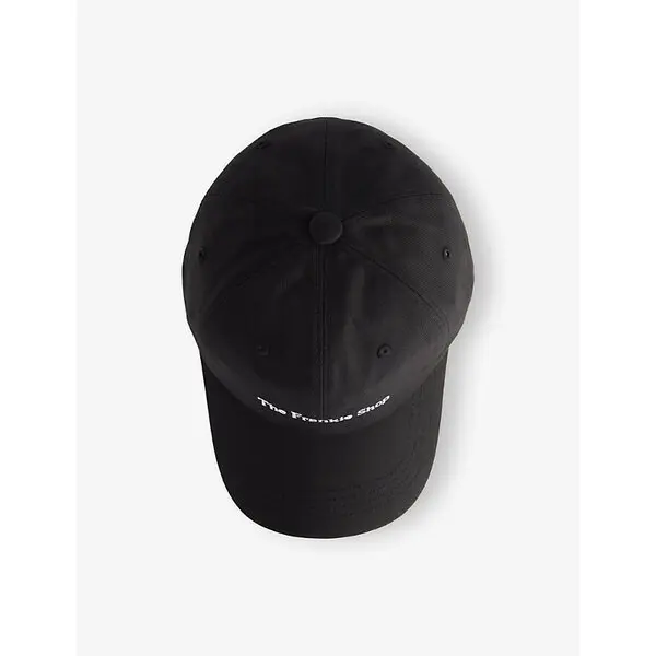 THE FRANKIE SHOP Frankie Brand-embroidered Cotton Baseball Cap - Black