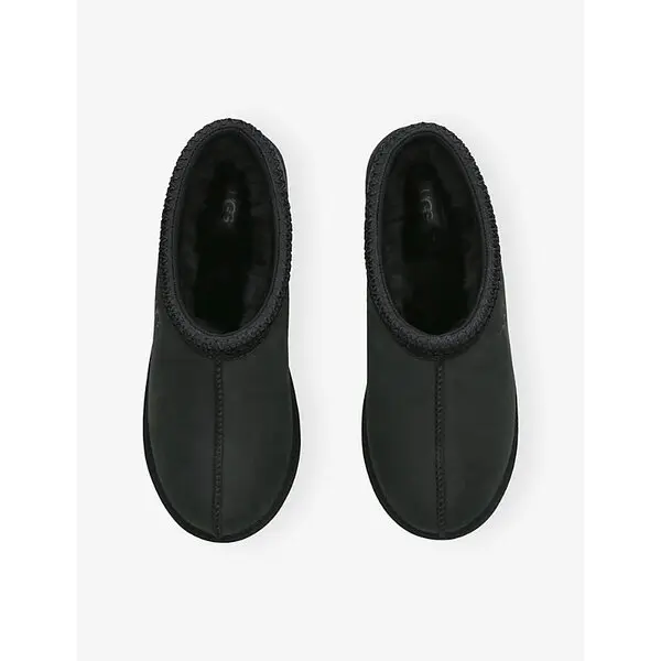 UGG Tasman Ii Suede Slippers - Black