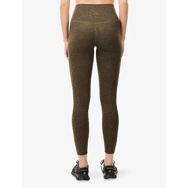 Varley Freesoft High-rise 25' Printed Leggings - Wild Moss