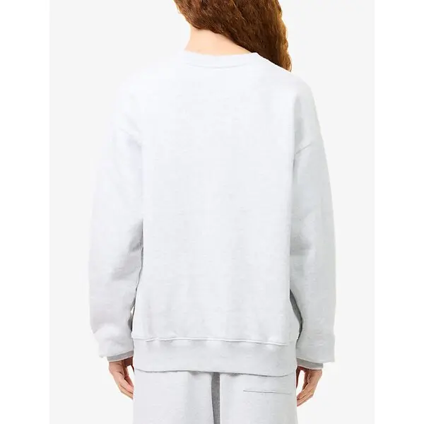 Sporty & Rich Wellness Club Crewneck Jersey Jumper - Heather Gray