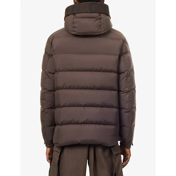 Moncler Orvelle Brande-hood Shell Puffer Jacket