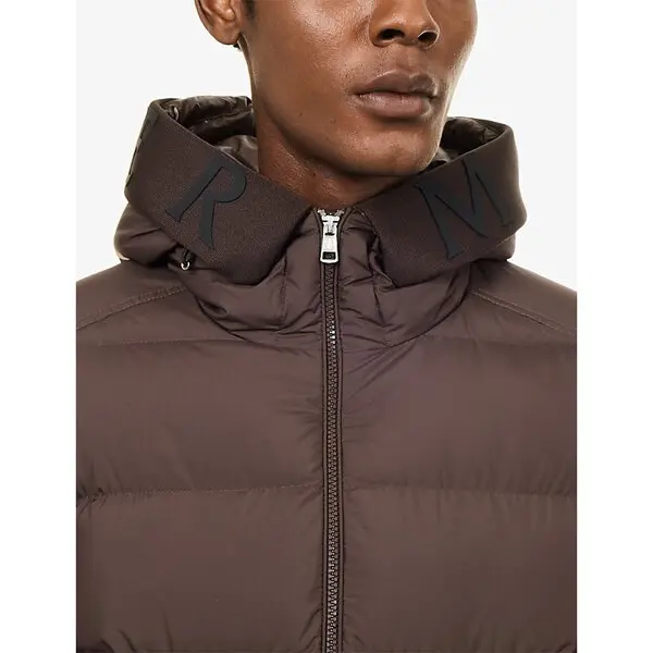 Moncler Orvelle Brande-hood Shell Puffer Jacket