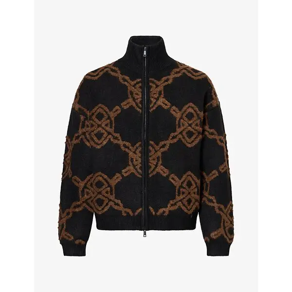 DAILY PAPER Shield Knitted Cardigan