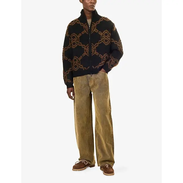 DAILY PAPER Shield Knitted Cardigan