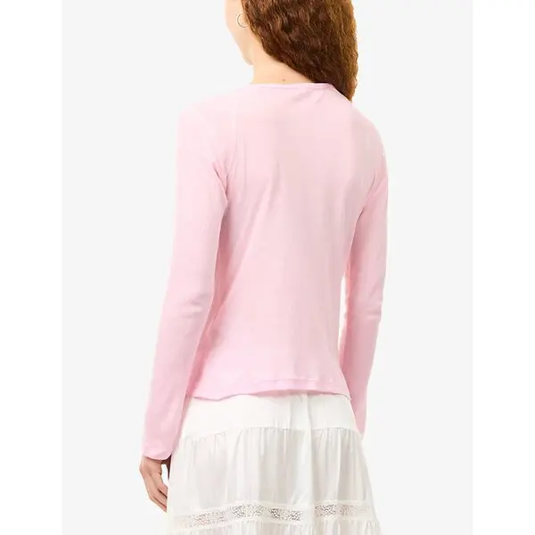 Gimaguas Maura Semi-sheer Cotton Top