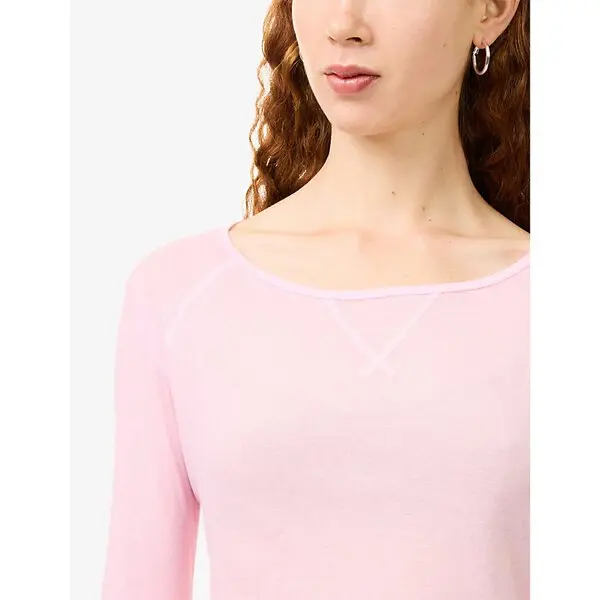 Gimaguas Maura Semi-sheer Cotton Top