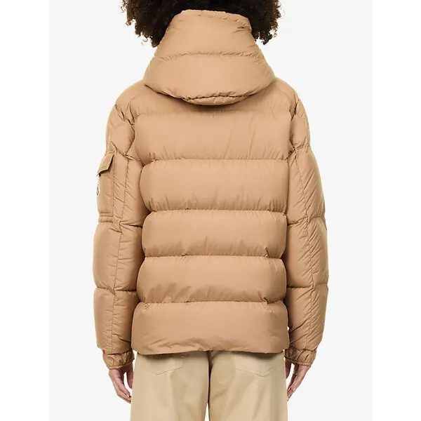 Moncler Maya 70 Hooded Short Down Jacket