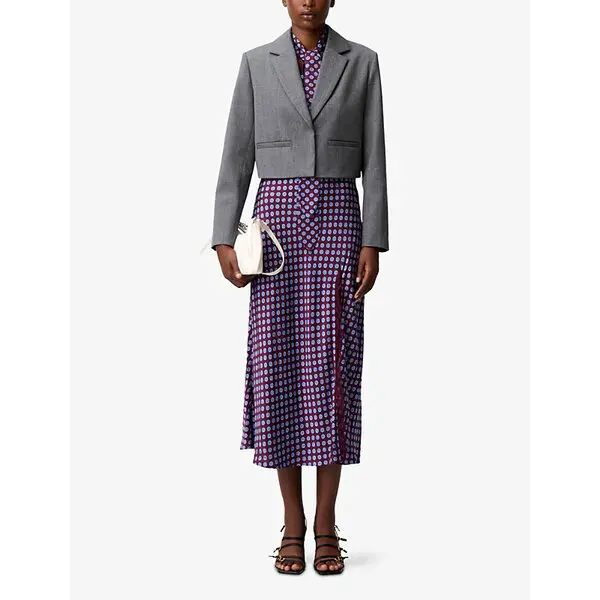 Claudie Pierlot Cropped Wool Jacket