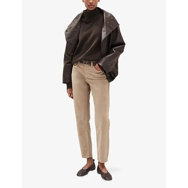 THE WHITE COMPANY Brompton Tapered-leg Corduroy Trousers