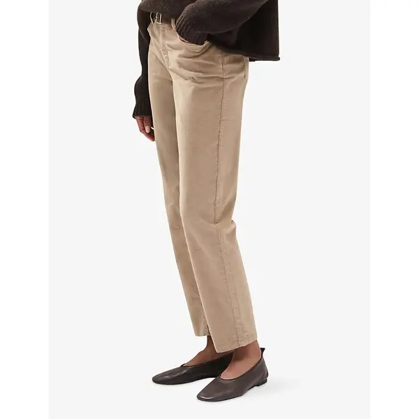 THE WHITE COMPANY Brompton Tapered-leg Corduroy Trousers