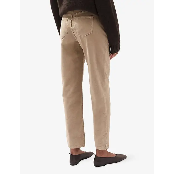THE WHITE COMPANY Brompton Tapered-leg Corduroy Trousers