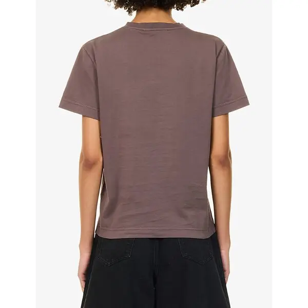 Jacquemus Le T-shirt Grosgrain-logo Cotton-jersey T-shirt