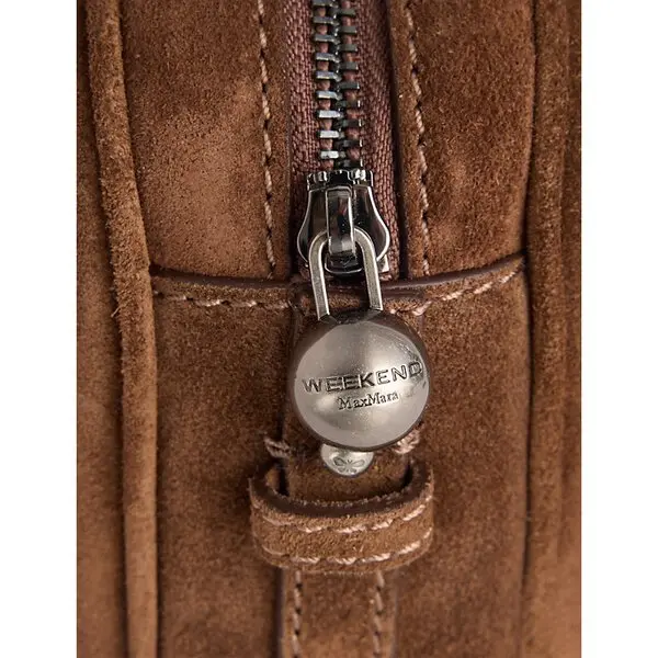 Max Mara Small Suede Camera Bag