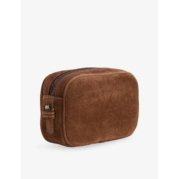 Max Mara Small Suede Camera Bag