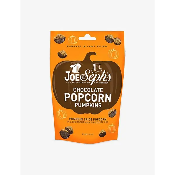 JOE & SEPH'S Caramel, Pumpkin & Mixed Spice Popcorn In A Milk Chocolate Pumpkin Bites 63g - One-color