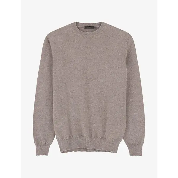 Boggi Milano Crew-neck Knitted Jumper