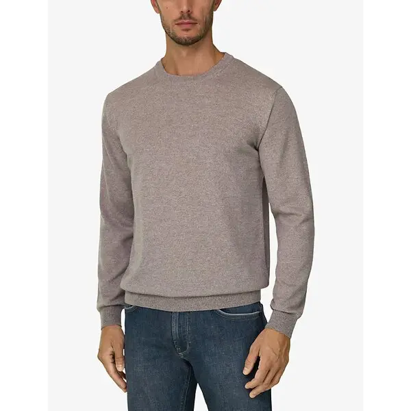 Boggi Milano Crew-neck Knitted Jumper