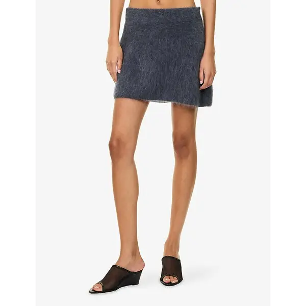 Rails Gayle Wool And Cashmere Mini Skirt