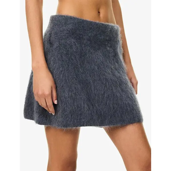 Rails Gayle Wool And Cashmere Mini Skirt