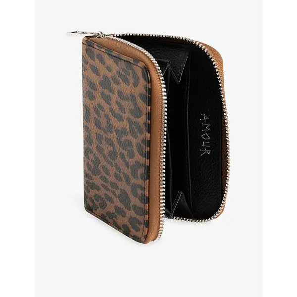 Zadig&Voltaire Zv Mini Leopard Leather Purse