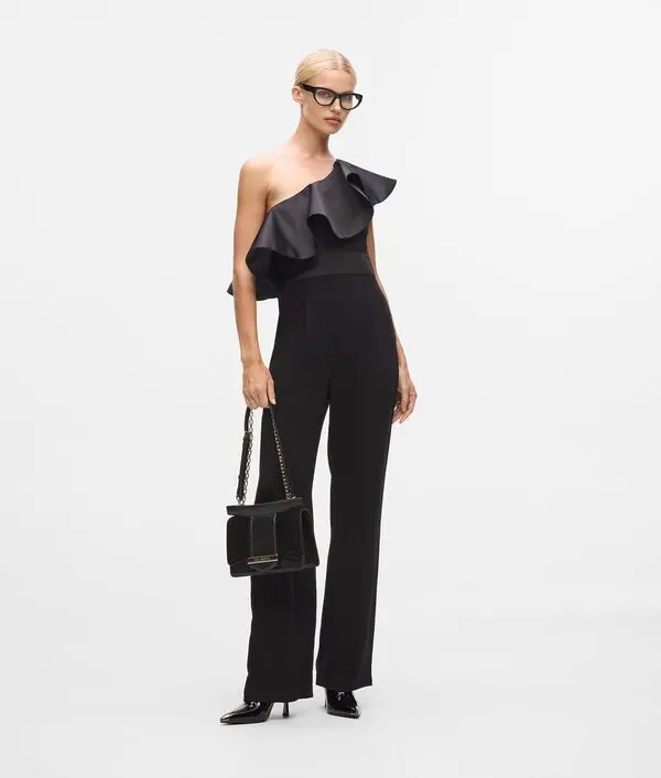 Karl Lagerfeld One-shoulder Jumpsuit