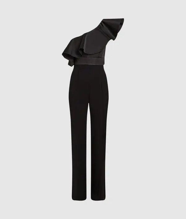 Karl Lagerfeld One-shoulder Jumpsuit