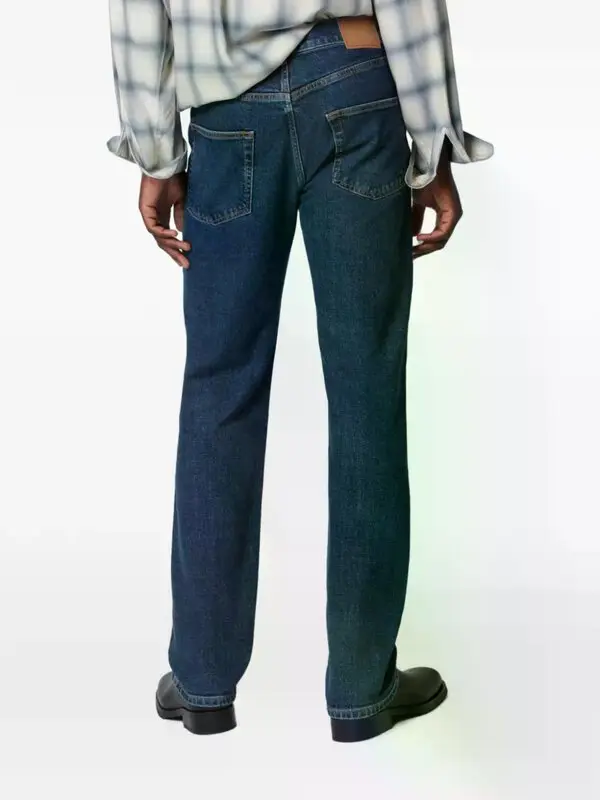 JEANERICA Casual Mid-rise Straight-leg Jeans