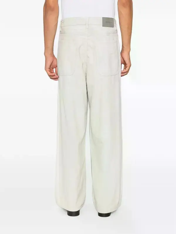SUNFLOWER Corduroy Wide-leg Trousers