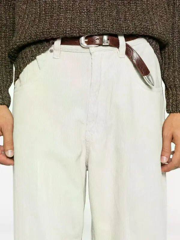 SUNFLOWER Corduroy Wide-leg Trousers