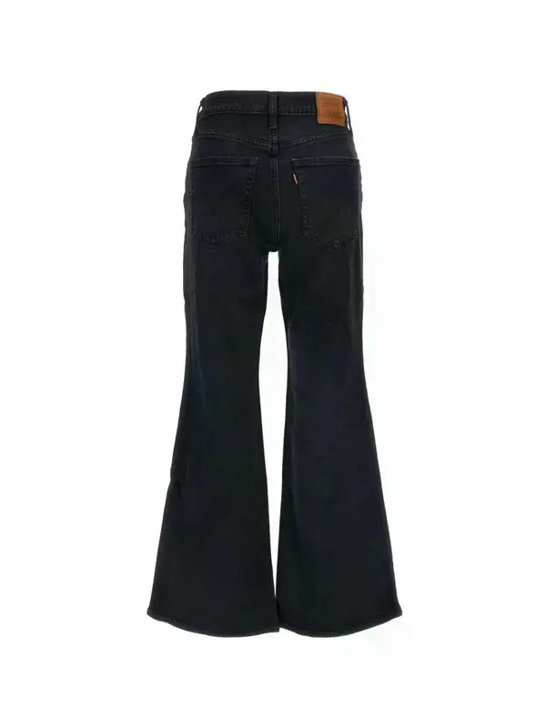 LEVI'S High-waisted Flared Jeans - Black