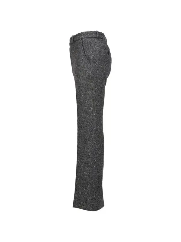 ERNEST W. BAKER Tweed Flared Trousers