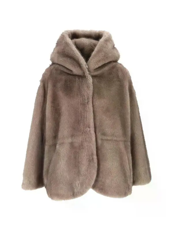 BULLY Faux-fur Hooded Jacket