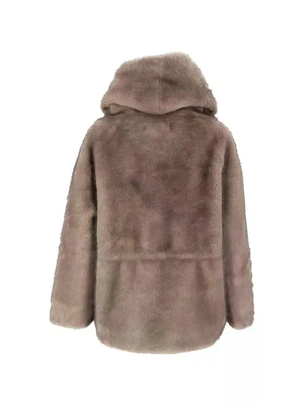 BULLY Faux-fur Hooded Jacket