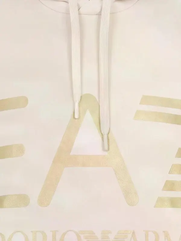 EA7 Logo-print Hoodie